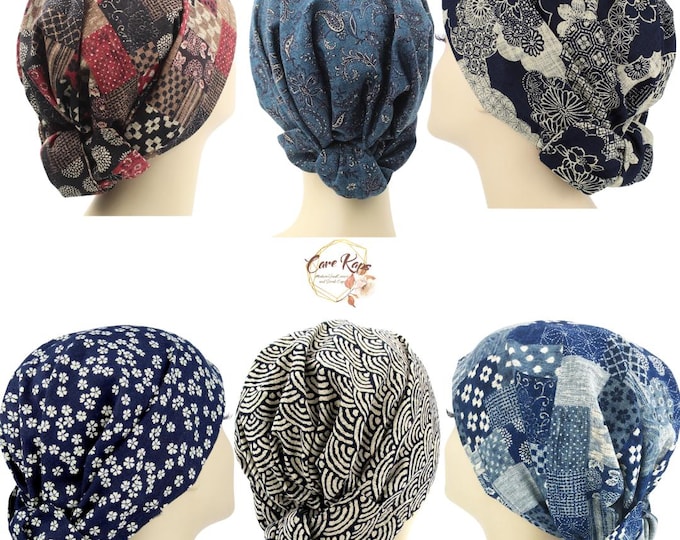 Traditional Japanese Textile Women's Modern Headwrap | Luxury Hair ...
