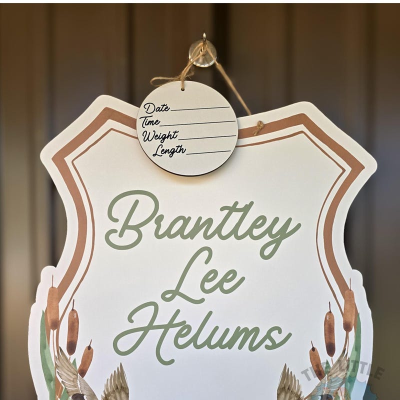 Mallard Duck Name Hanger - Etsy