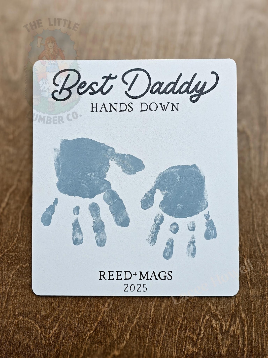 Best Dad Hands Down Sign | Best Daddy Ever Hands Down | Personalized ...