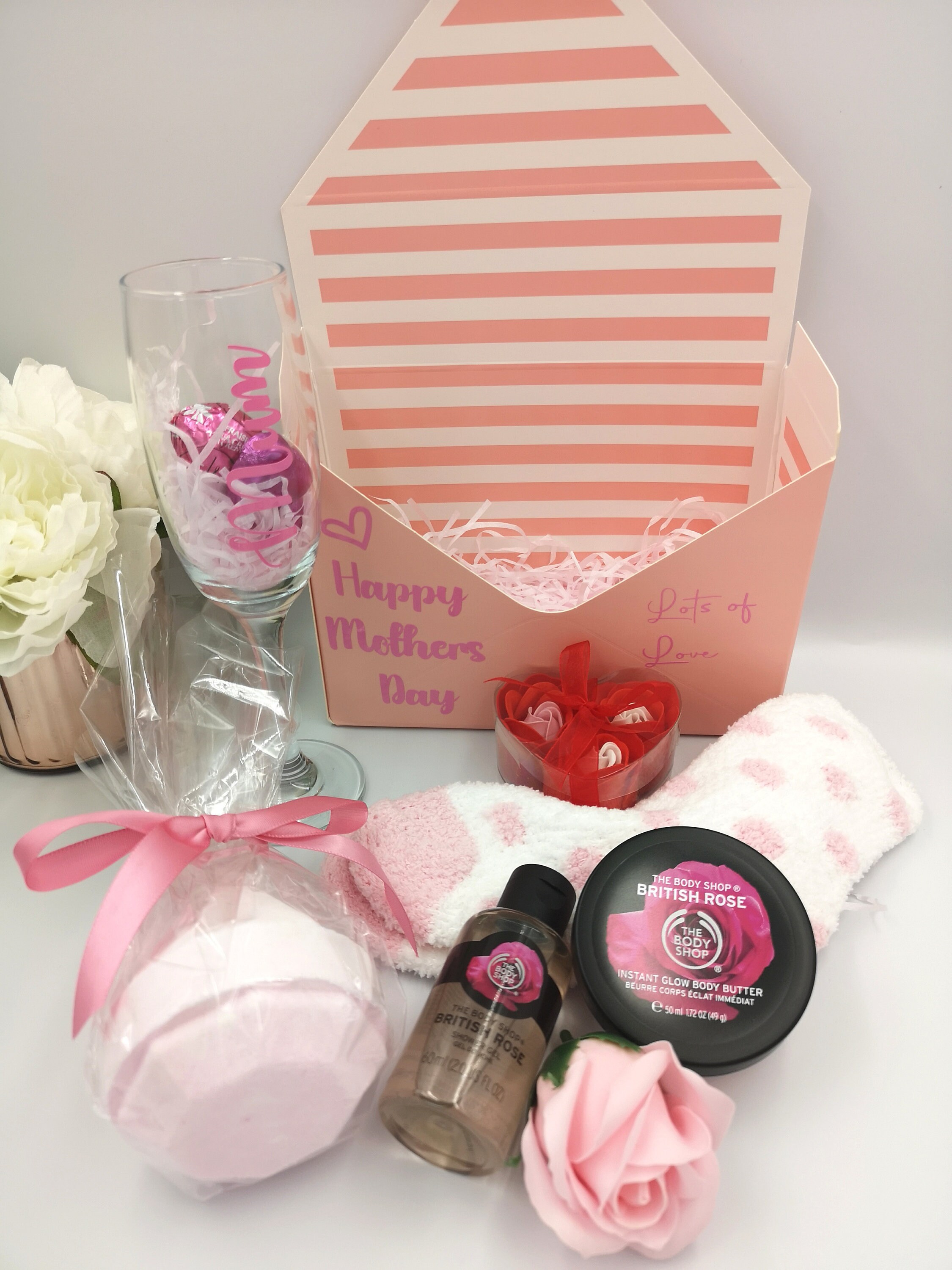 Personalised Filled Gift Box Mothers Day Envelope Hamper - Etsy
