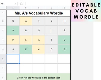 Wordle Template - Etsy UK