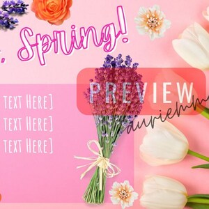 Editable Spring Classwork Slide Template, Google Slides Template ...