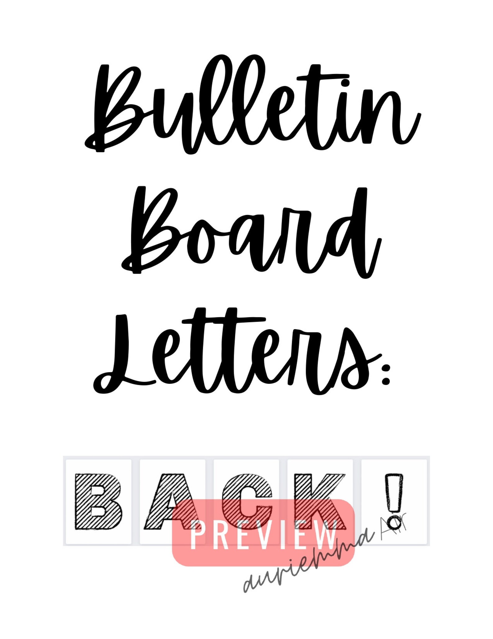 Welcome Back! Bunting Flag Bulletin Board Set, Back to School Bulletin ...