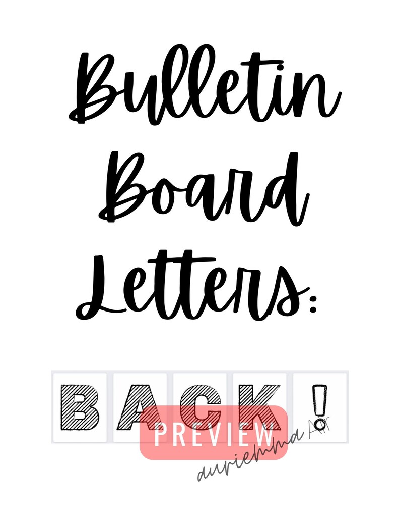 Welcome Back! Bunting Flag Bulletin Board Set, Back to School Bulletin ...