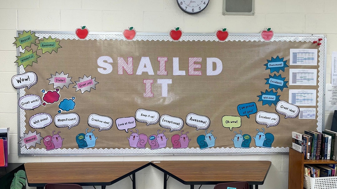 Classroom Bulletin Board, Bulletin Board Kit, Elementary Bulletin Board ...