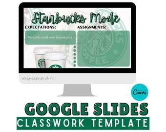 Editable Dunkin' Donuts Mode Smart Board Template | Classroom Modes ...