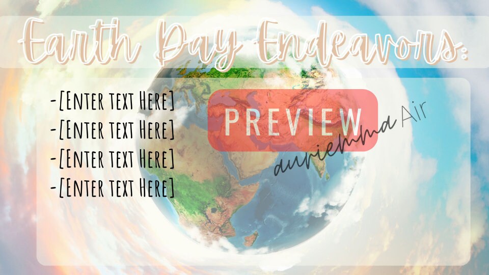 Editable Spring Classwork Slide Template, Google Slides Template ...