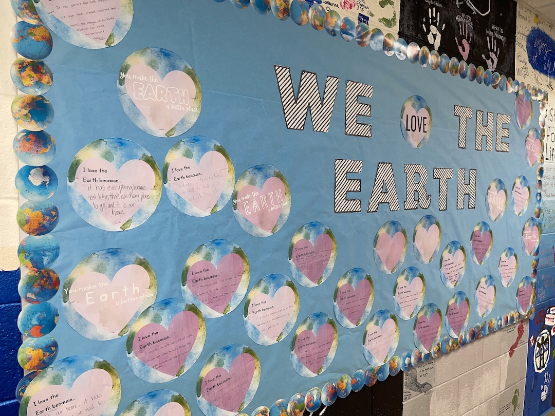 Earth Day Bulletin Board, Earth Day Activity, Classroom Bulletin Board ...
