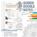 Guided Doodle Notes for Anxiety | the Abcs of Releasing Anxiety ...
