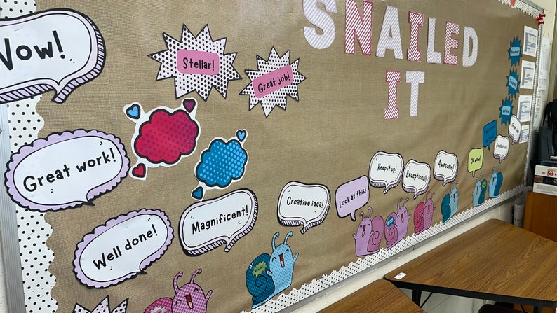 Classroom Bulletin Board, Bulletin Board Kit, Elementary Bulletin Board ...