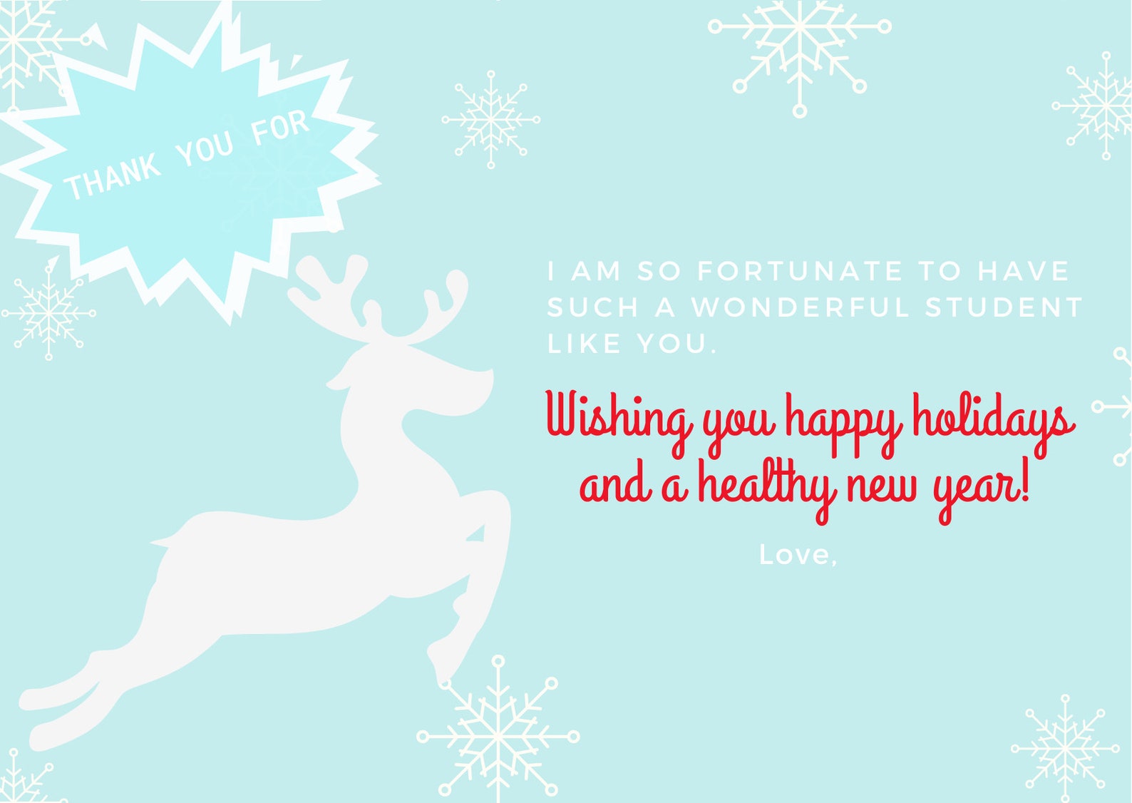 Editable Teacher Gratitude Appreciation Template Cards - Etsy