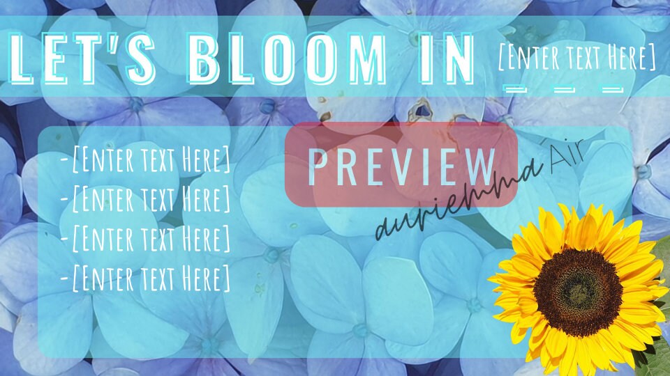 Editable Spring Classwork Slide Template, Google Slides Template ...