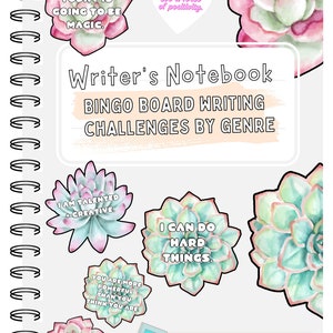 Bingo Board Writing Challenge Bundle | Writer's Notebook Activities ...
