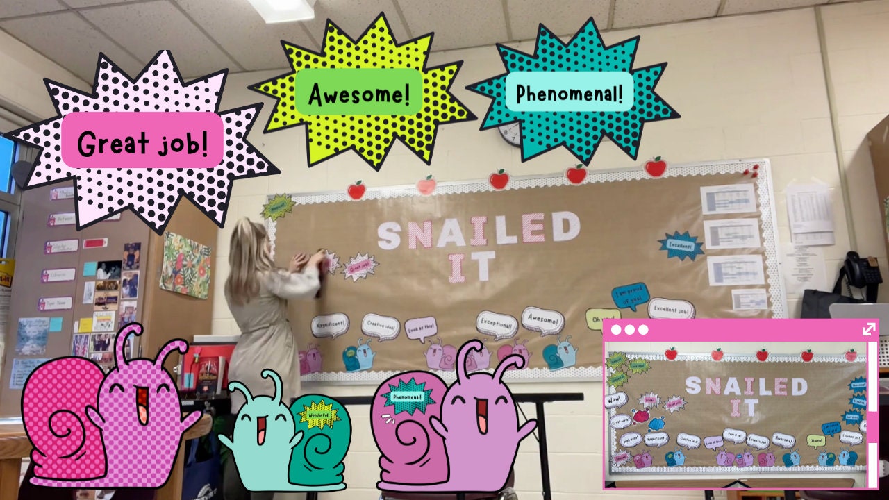 Classroom Bulletin Board, Bulletin Board Kit, Elementary Bulletin Board ...