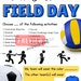 Create Your Own Field Day Worksheet, Field Day Activities, Elementary ...