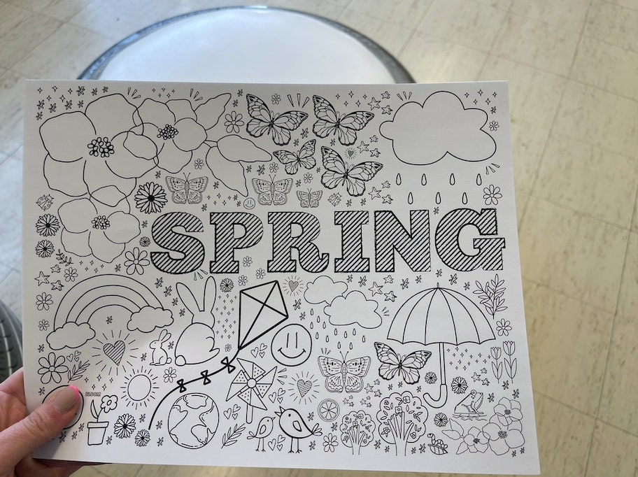 Spring Word Search | Spring Coloring Page | Fun Spring Games ...