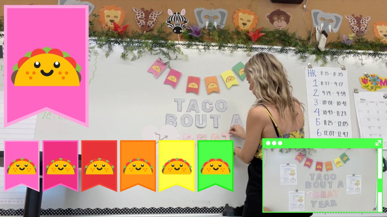 Taco Bout a Great Year Bulletin Board Set, End of the Year Bulletin ...