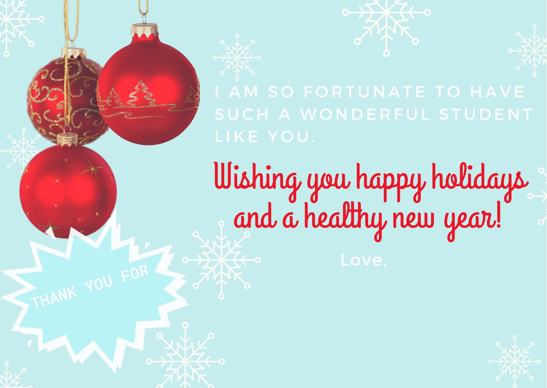 Editable Teacher Gratitude Appreciation Template Cards - Etsy