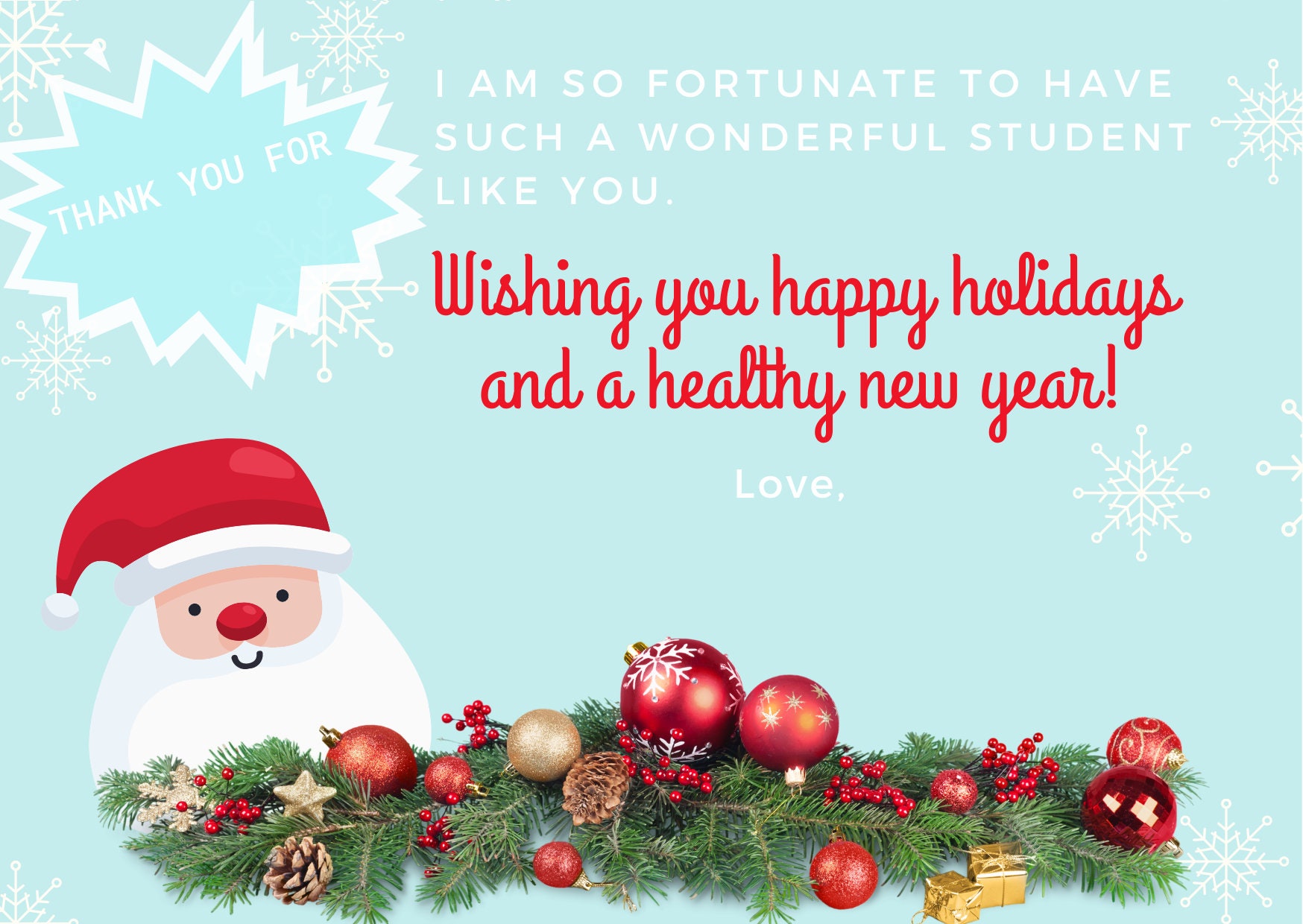 Editable Teacher Gratitude Appreciation Template Cards - Etsy