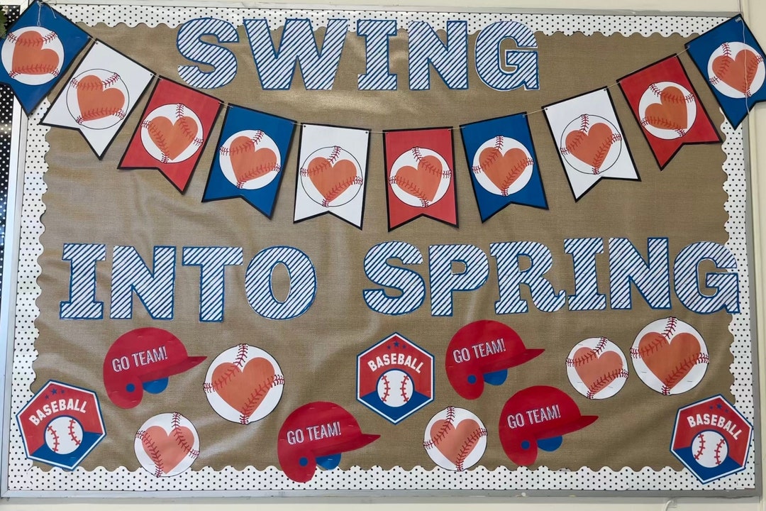 Spring Classroom Bulletin Board, Bulletin Board Kit, Elementary ...