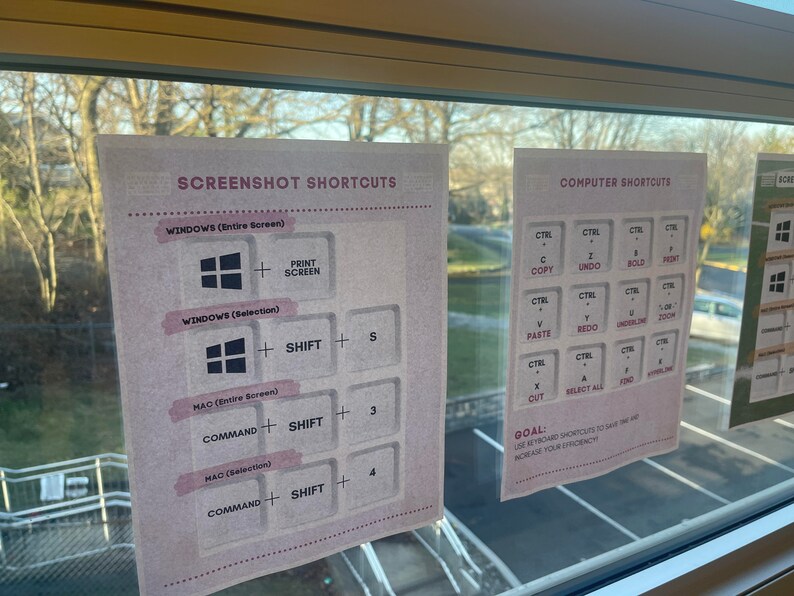 Keyboard Shortcuts, Keyboard Anchor Chart, Computer Shortcuts, Computer ...