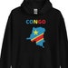 Congo Hoodie,congo Flag and Map,congo Gifts,congo Birthday,democratic ...