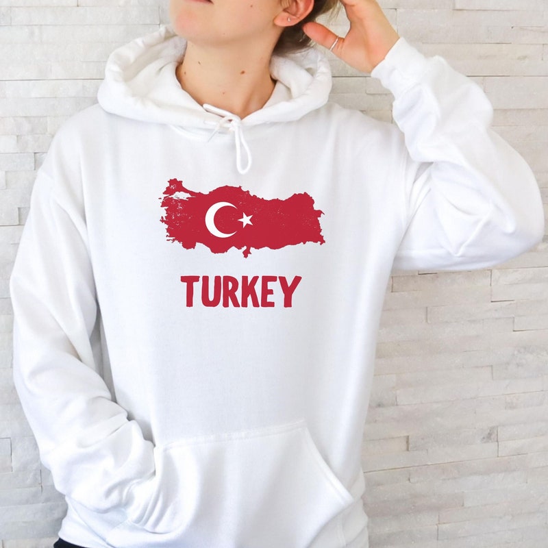Turkish Flag Sweatshirt - Etsy
