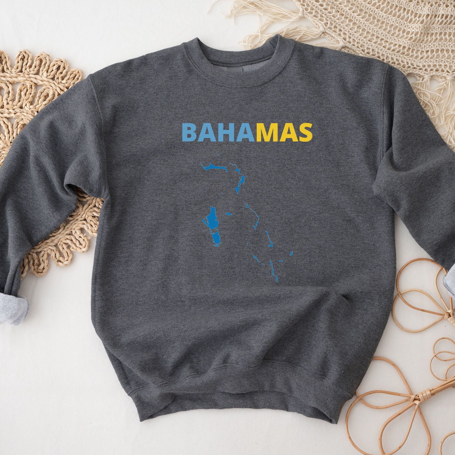 BAHAMAS Sweatshirt,bahamas Gift,bahamas Birthday,bahamas Holiday ...