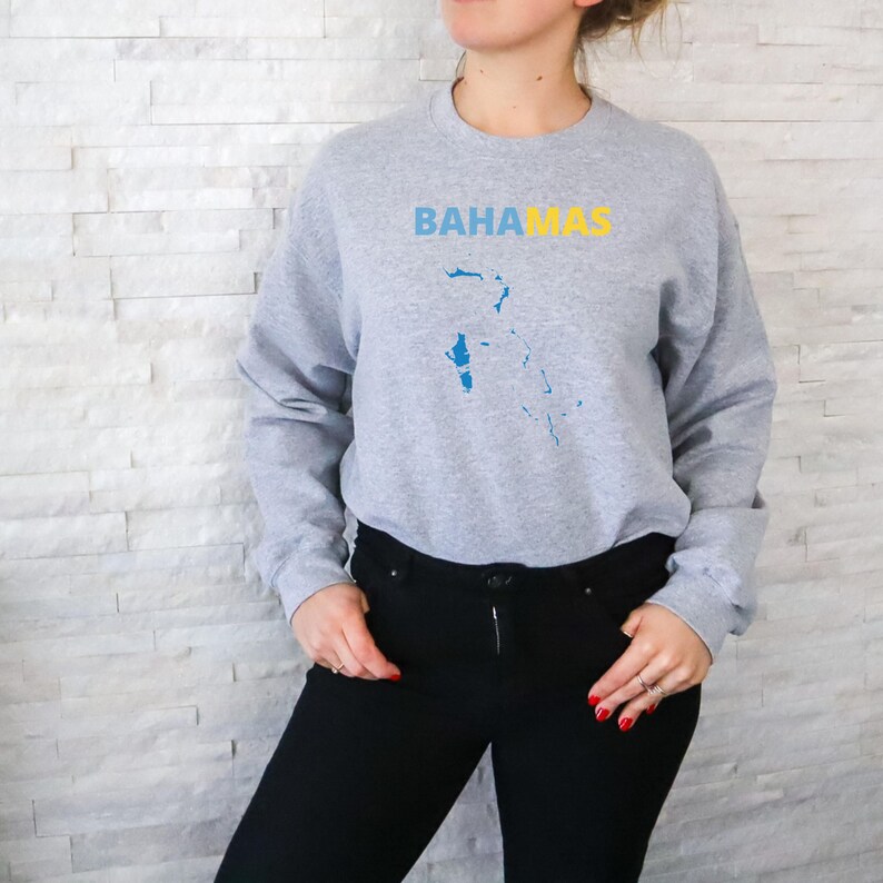 BAHAMAS Sweatshirt,bahamas Gift,bahamas Birthday,bahamas Holiday ...