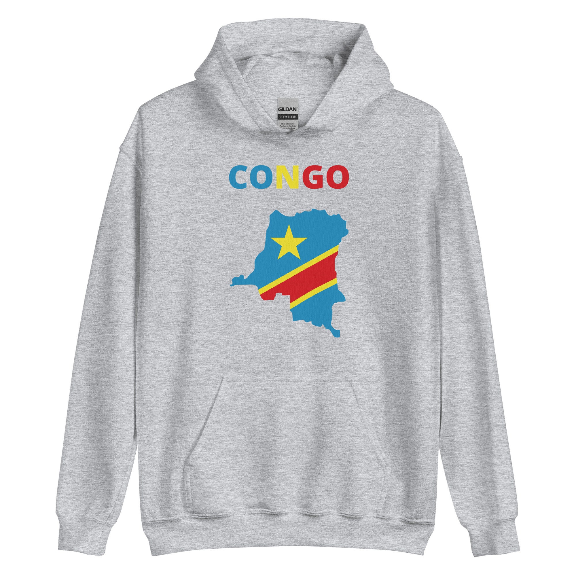 Congo Hoodie,congo Flag and Map,congo Gifts,congo Birthday,democratic ...