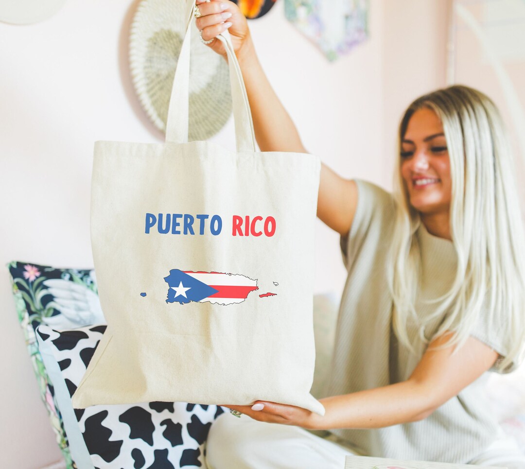 Puerto Rico Tote Bag, Puerto Rico Gifts, Puerto Rican Pride, Boricua ...