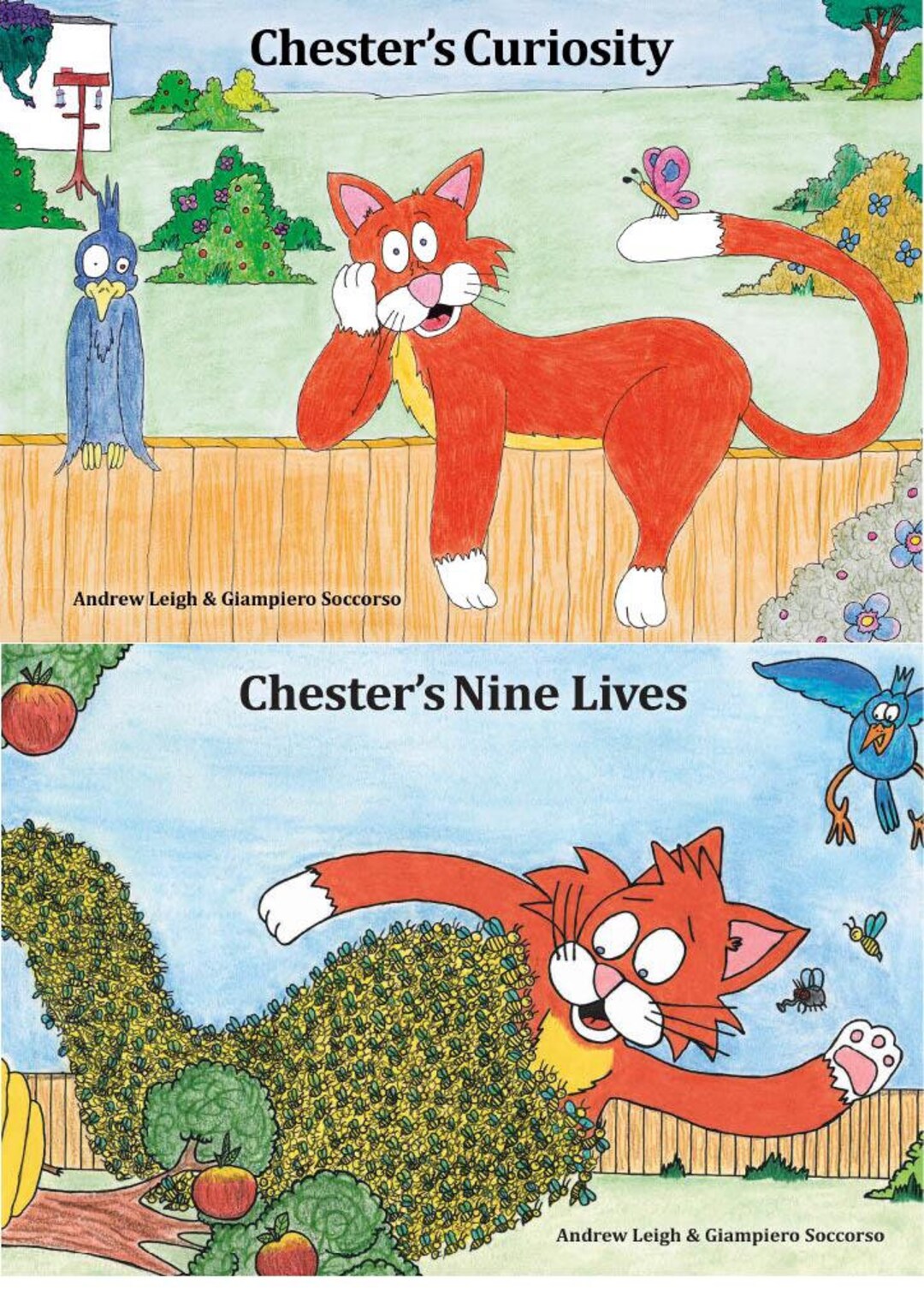 Chester's Curiosity and Chester's Nine Lives Combo - Etsy UK