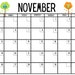 Owl Editable 13 Month Calendar - Etsy