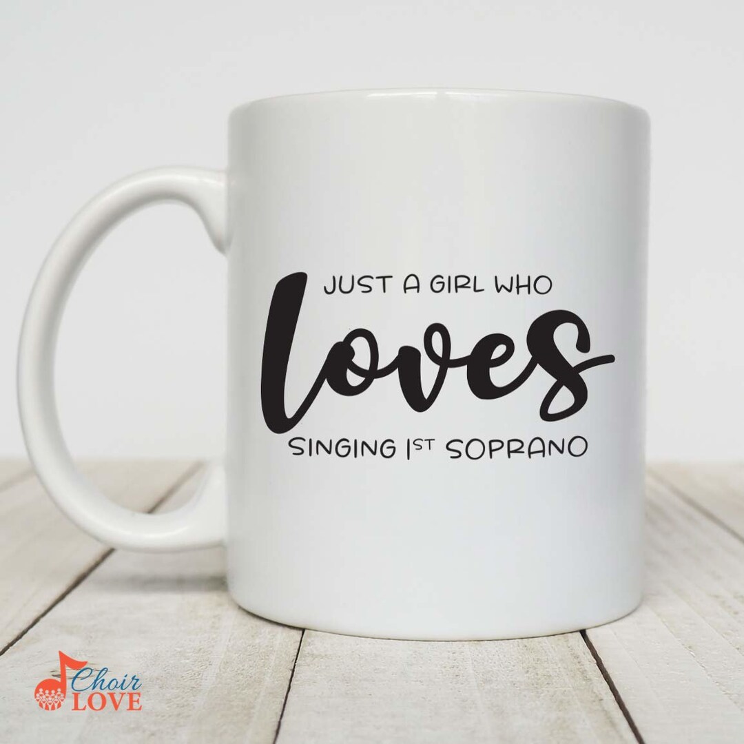 Music Gift, Gifts for Singer, Soprano, Choir, Musical Theatre, Just A ...