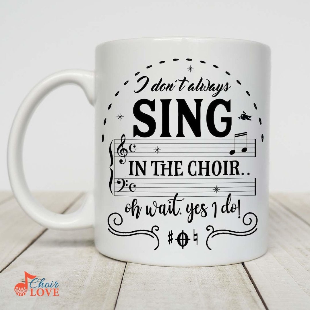 Music Gift, Gifts For Singer, Choir, Chorister, Choral Singer, Ensemble ...
