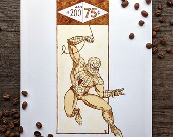 Spiderman Corner Box Art - Etsy