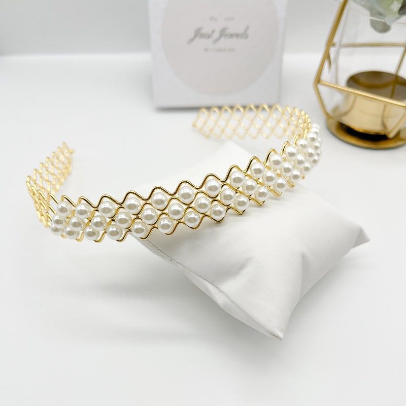 Pearl Hair Accessory - Etsy