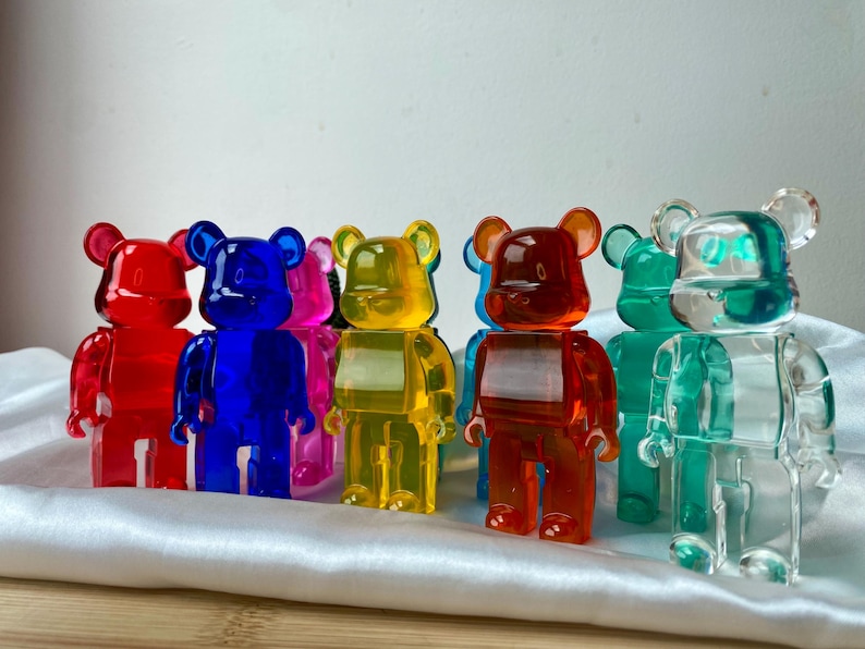 Bearbrick Transparent - Etsy