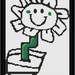 Kerplunk Flower Green Day Cross Stitch Pattern Digital Download - Etsy
