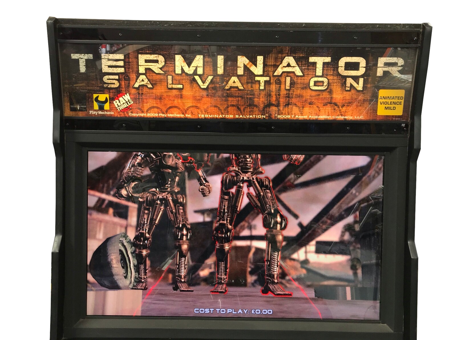 Terminator Salvation Arcade Machine Ready to Play Games | Etsy