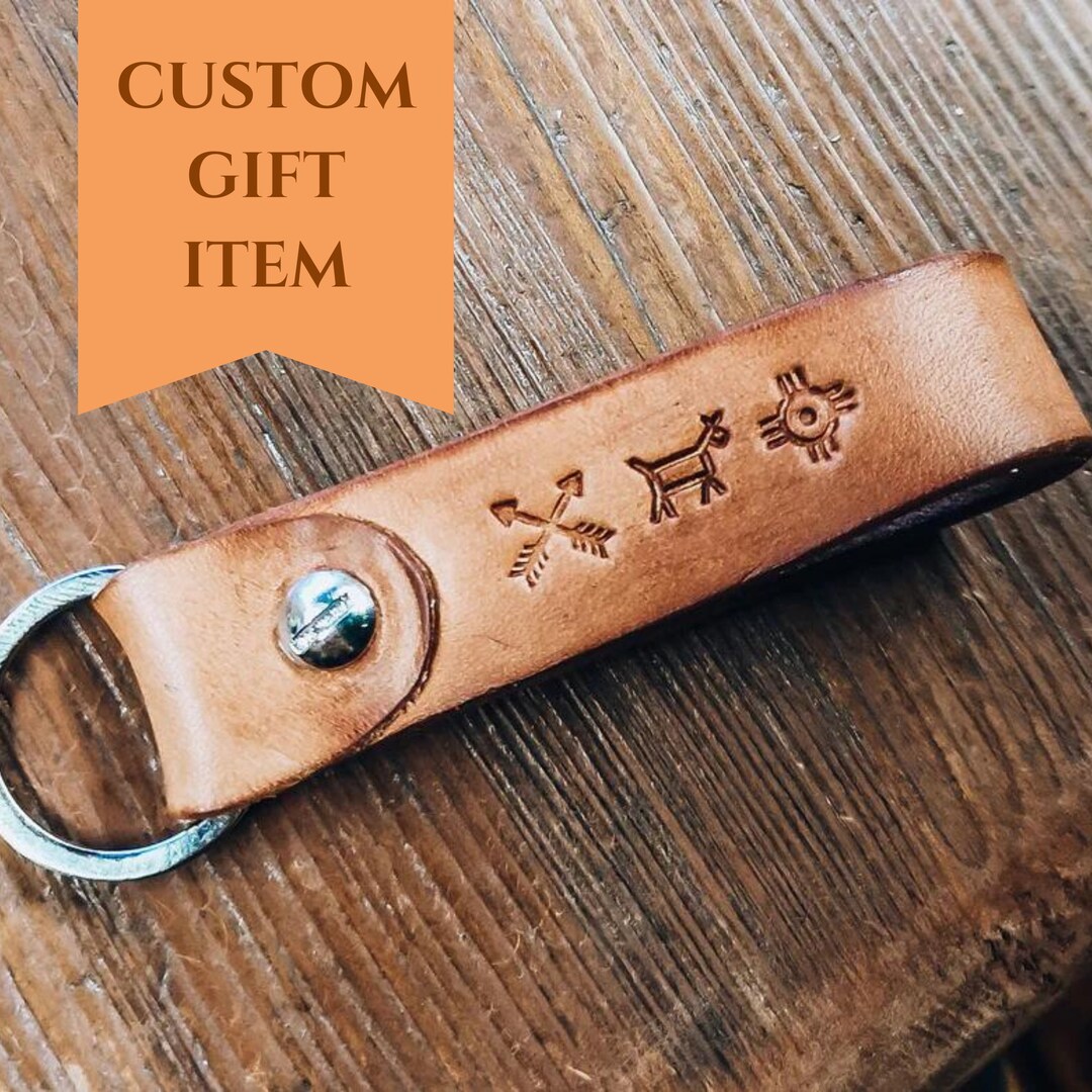 Keychain Leather Symbols native Americans Meaning Country Cowboy ...