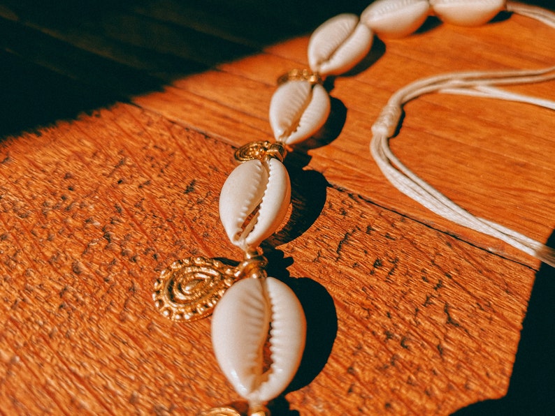 Choker Chain alaula Brass Pendant Surfer Boho - Etsy