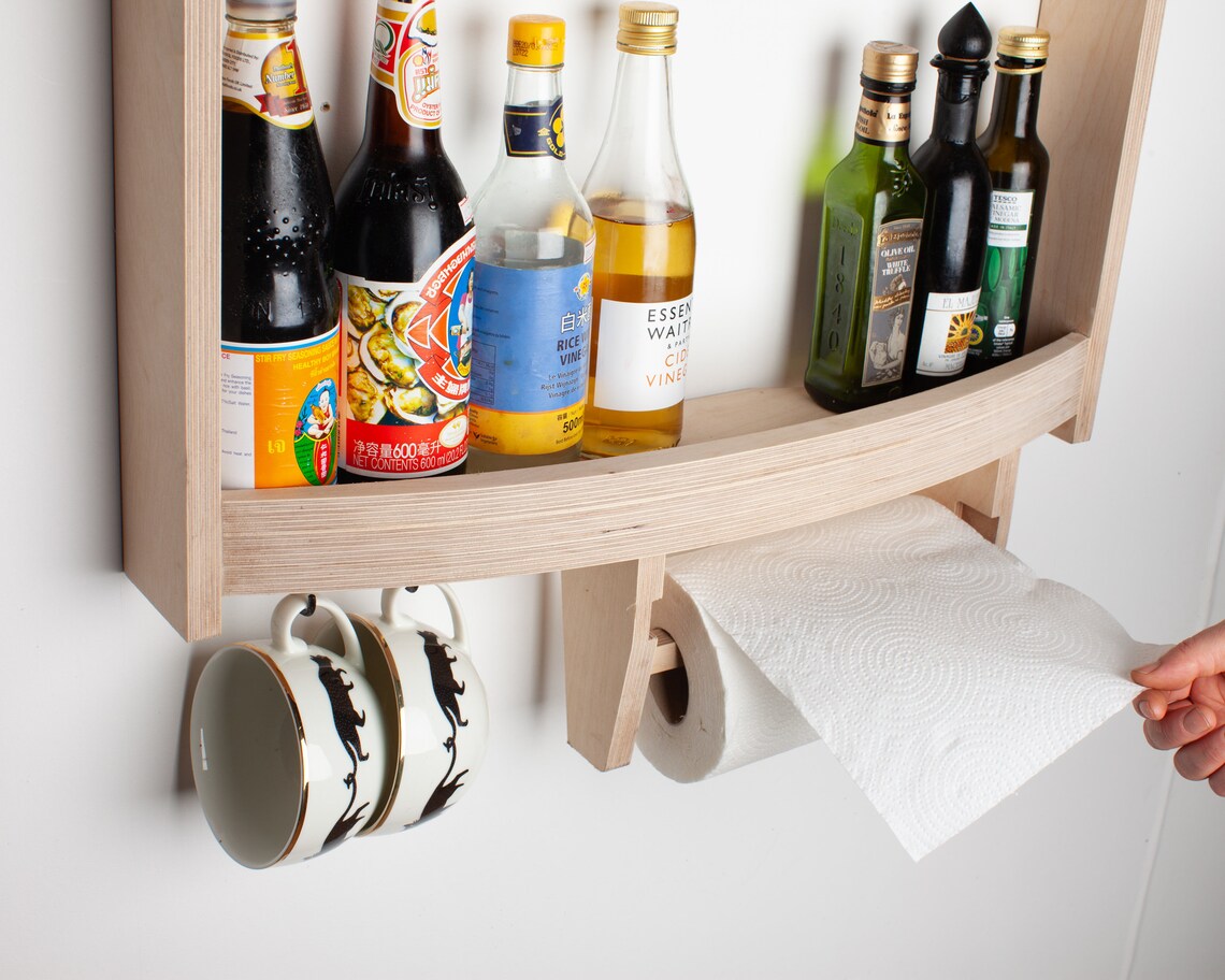 Wooden Spice Rack CNC Dxf File, Vectric Pro File Included. 18.8mm ...