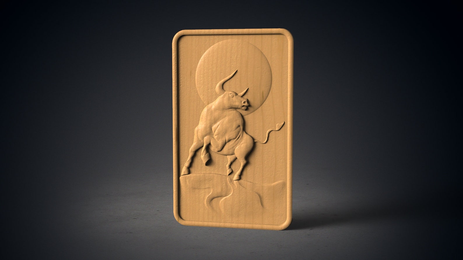 TAURUS Star Sign Zodiac 3D STL File CNC and 3D Printing - Etsy