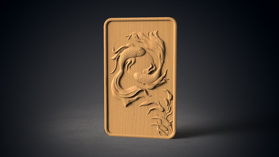 PISCES Star Sign Zodiac 3D STL File CNC and 3D Printing - Etsy