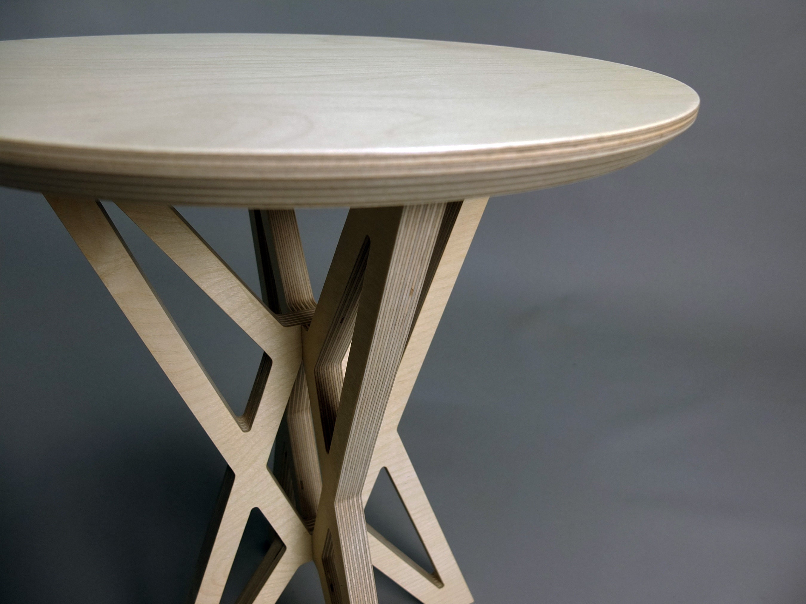 CNC Bed Side Table. Plant Holder, DXF File, 18.2mmhick Material - Etsy