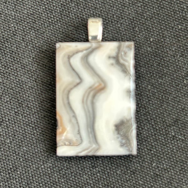 Silver Lace Onyx - Etsy