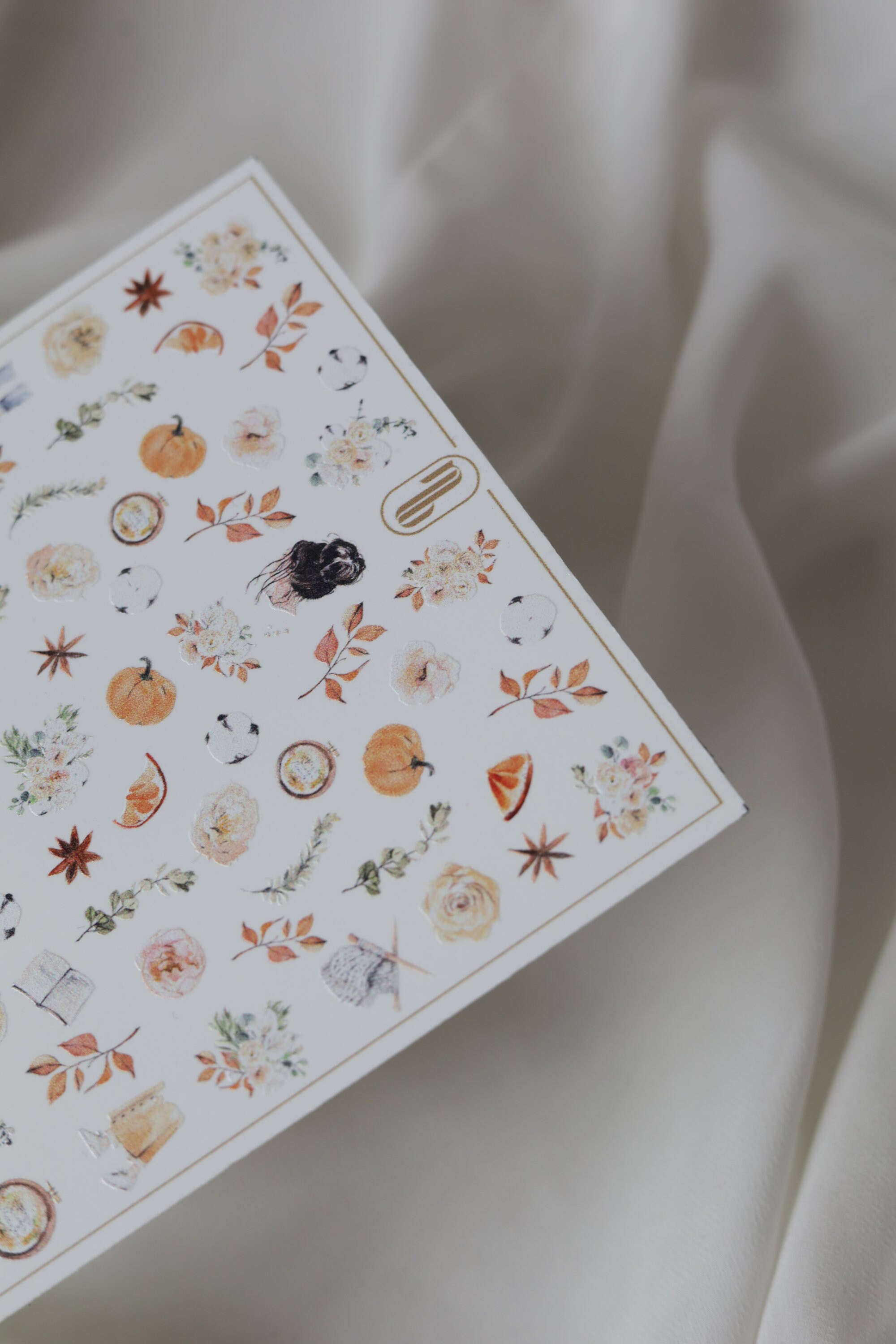 Cornucopia Waterslide Nail Decal Set Nail Art | Etsy