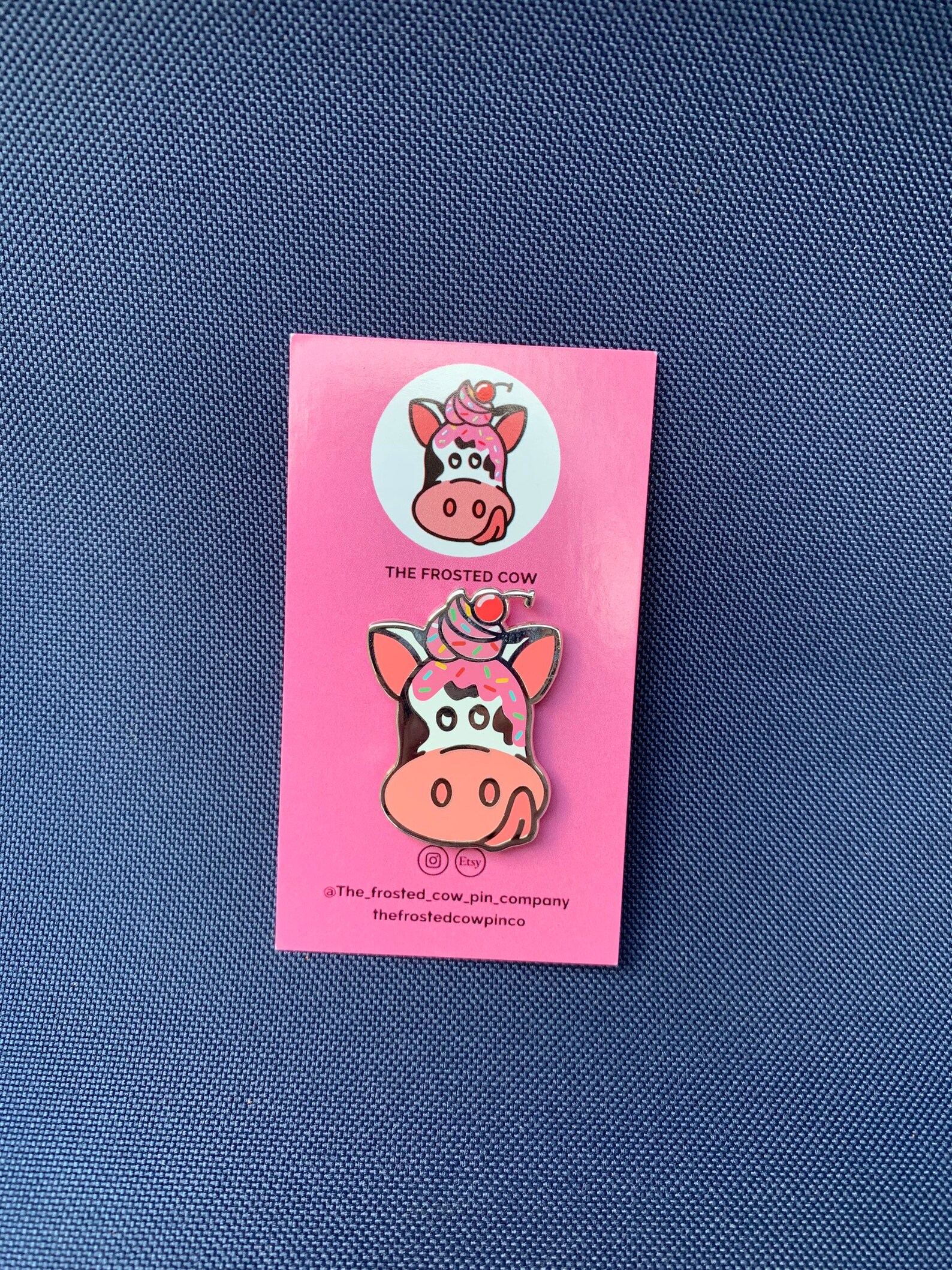Cow Pin Cute Cow Pin Cute Pin Cow Lover Gift Hard Enamel Pin - Etsy