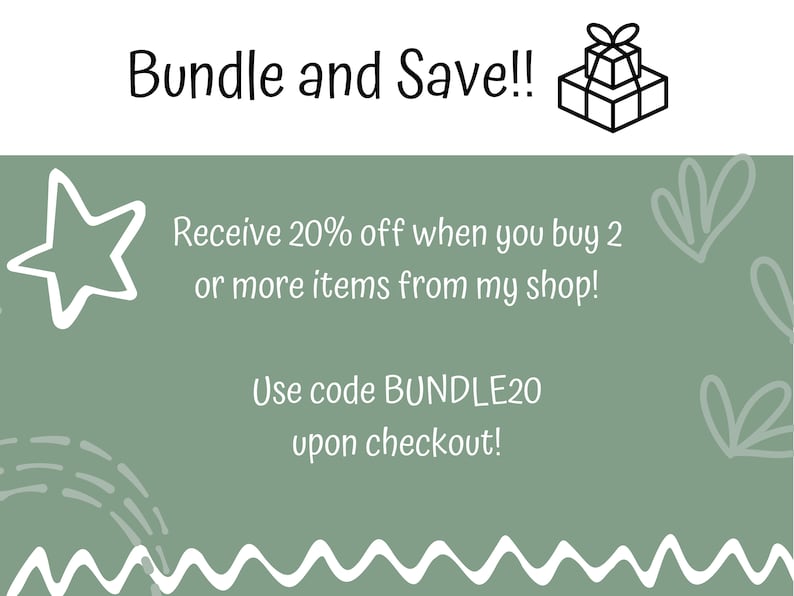 Teacher Appreciation Favorites List - Etsy